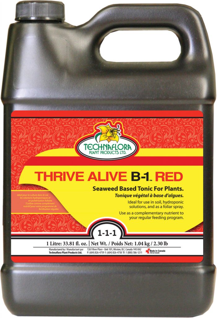 Technaflora Thrive Alive B1 Red, 1 L - Clio Cultivation
